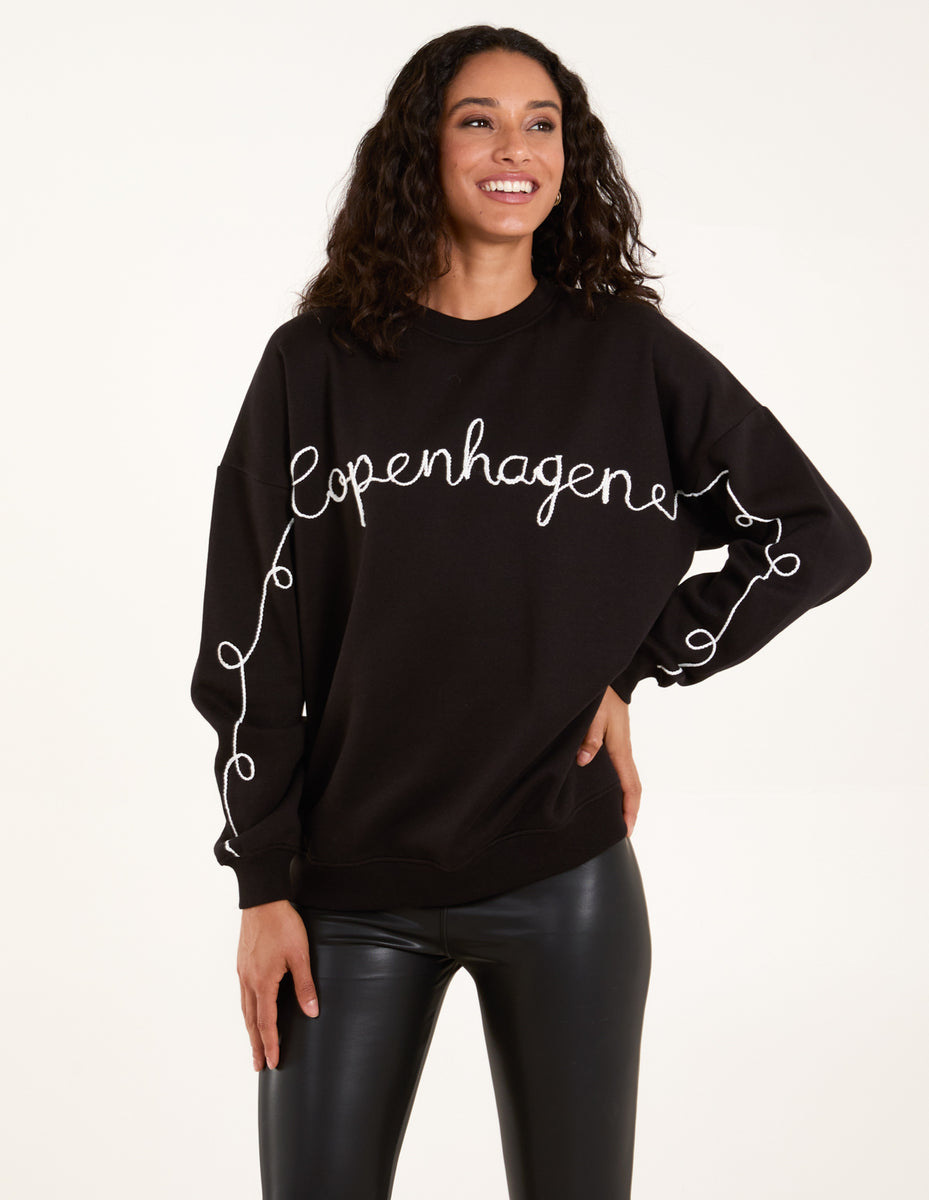 Black | Copenhagen Sweatshirt | Blue Vanilla